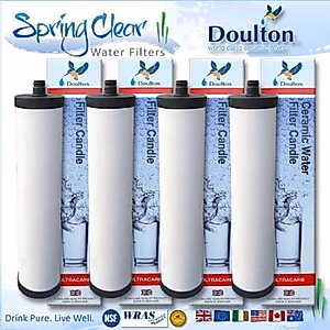 4 x Pack - Franke Triflow Compatible Filter Cartridges By Doulton M15 Ultracarb (NO Import Duty or Taxes to pay on this product)