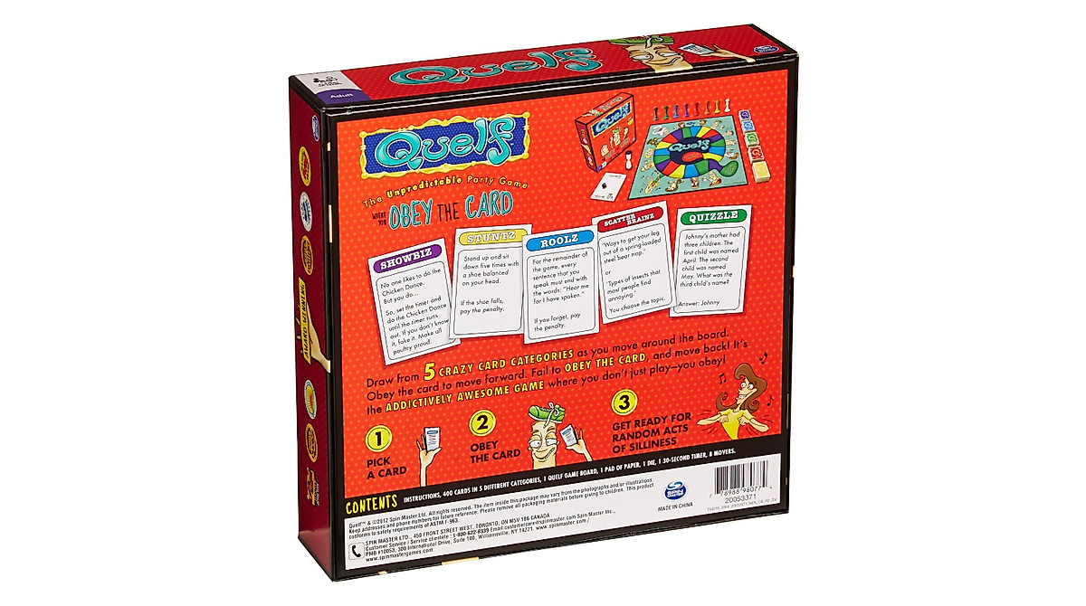 Quelf Board Game: Hilarious Party Fun for Unforgettable Game Nights