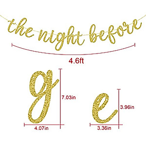 The Night Before Banner, Wedding Rehearsal Dinner Decor