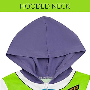 Disney Pixar Toy Story Buzz Lightyear Infant Baby Boys Zip Up Cosplay Coverall Green 12 Months