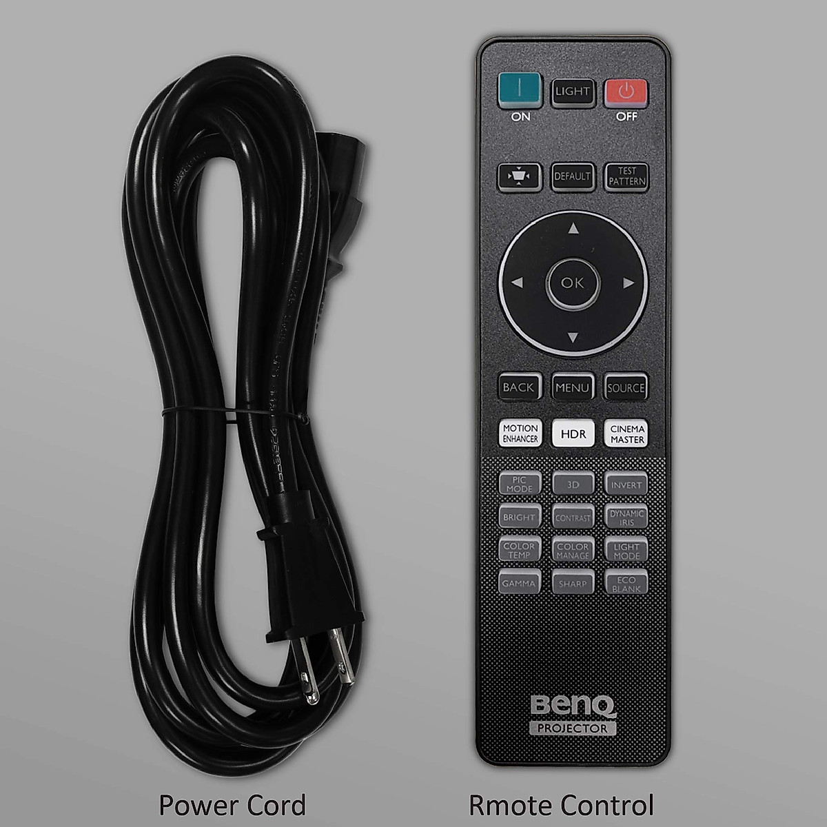 BenQ HT5550 True 4K UHD Home Theater Projector with HDR-PRO | 100% DCI-P3 & 100% Rec. 709 for Best Colors | Frame Interpolation for Fluid Picture, Black (Renewed)