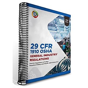 OSHA 1910 General Industry January 2022 Book