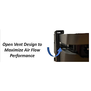 Kimalab Horizontal Vertical Stand for PS4 Original Playstation 4 Stand Cooling Station Feet for PS4 Console Fat Compatible - Updated Design for Secure Fit (PS4 Original - Black)