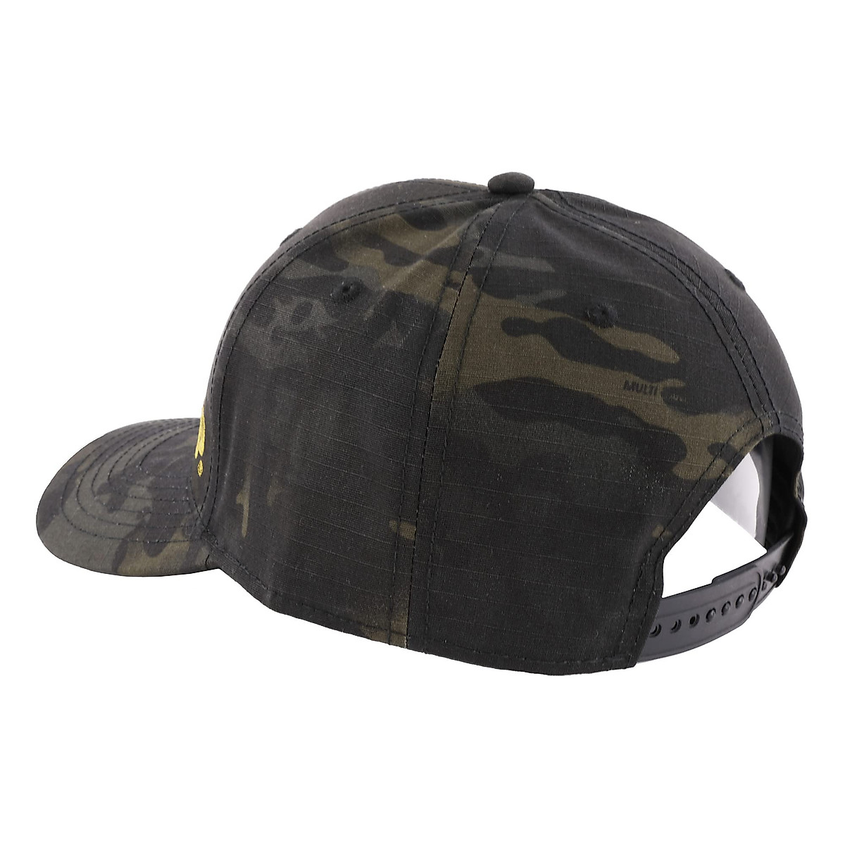 Jeep Text Logo Low Profile Trucker Hat Black Camo/Green Hat