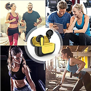 Loluka Smallest Earbuds Invisible Bluetooth Earbuds Mini Wireless Ear Buds Discreet Bluetooth Earpiece Tiny Hidden Small Ears Earbud for Work Headphones Sleep True Wireless Earpiece with Microphone