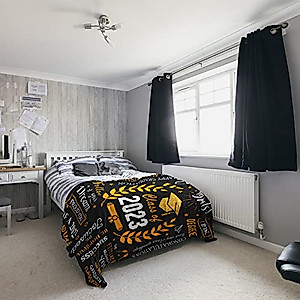 2023 Graduation Gifts, Graduation Gifts Blanket, Graduation Gifts for Her, Congratulations Gifts for Women, Graduation Party favors Supplies, College Graduation Gifts for Him Her Throw Blanket 50"X60"