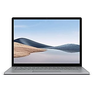Microsoft Surface Laptop 4 15" PixelSense Touchscreen Notebook, AMD Ryzen 7 4980U, 8GB RAM, 256GB SSD, AMD Radeon Graphics, Windows 10 Pro, Platinum (5VB-00001) (Renewed)