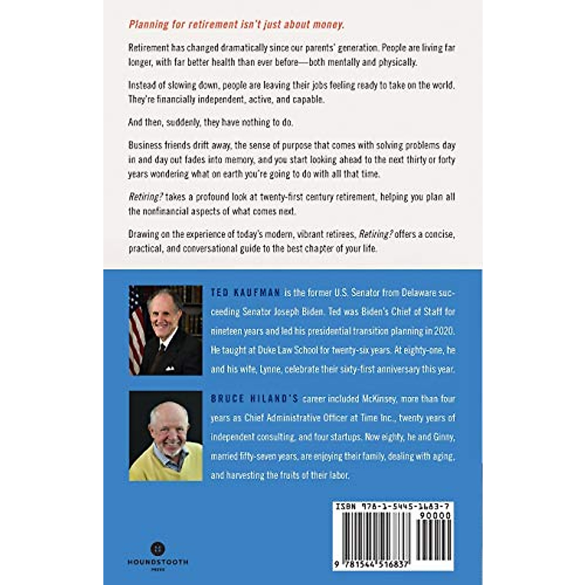 Retiring?: Your Next Chapter Is about Much More Than Money