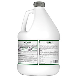 Vet's Best Flea and Tick Home Spray for Cats | Flea Treatment for Cats and Home | Plant-Based Formula | 96 Ounces Refill