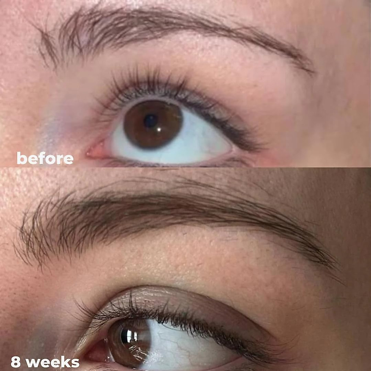 nuorganic Brow Growth Serum - Stronger + Thicker + Longer Eyebrows in 30 Days - Patented PhytoCellular Science - Vegan + Cruelty Free