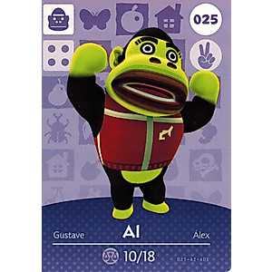 Animal Crossing Happy Home Designer Amiibo Card Al 025/100
