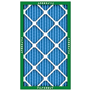 Filterbuy 20x36x2 Air Filter MERV 13 Optimal Defense (3-Pack), Pleated HVAC AC Furnace Air Filters Replacement (Actual Size: 19.50 x 35.50 x 1.75 Inches)