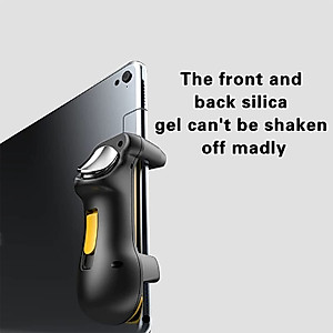 VLUOO Game Trigger Joystick for Tablet, Adults Kids Universal Tablet Game Triggers for IPad, Variable Frequency Tablet Controller for Games