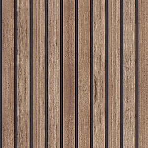 Peel and Stick Wood Wallpaper, Self Adhesive Faux Wood Contact Paper, Removable Wood Wall Covering for Fireplace, Furniture, Table, Cabinets, 17.7" X 236", Easy-to-Apply