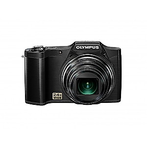 Olympus SZ-12 14MP Digital Camera with 24x Wide-Angle Zoom (Black) (Old Model)
