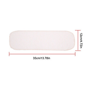 Reusable Cloth Diaper Inserts, 10Pcs Breathable Cotton Baby Nappies Newborn Washable Absorbent Nappy Liners for Babies and Toddlers