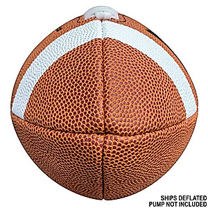 Passback Pro Composite Football, Ages 14+, High School Training Football, (Ships Deflated)