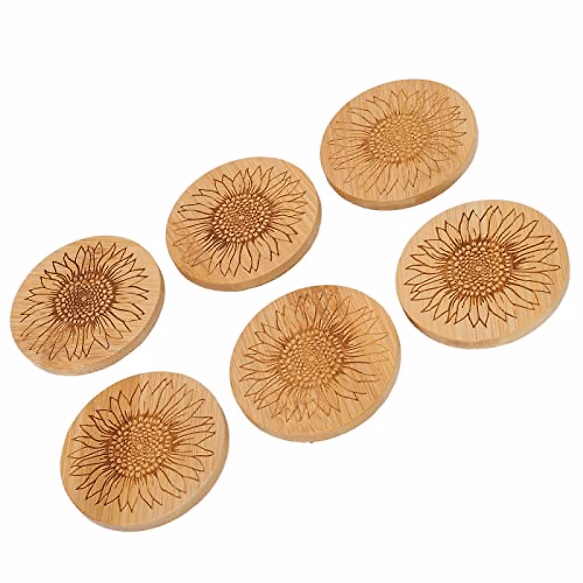 Wood Lids, Wood Lids Yogurt Jar Lids Wooden Lids Cover Airtight Kitchen Containers Lids for Storage Jars Wood Lids with Silicone Sealing Circle