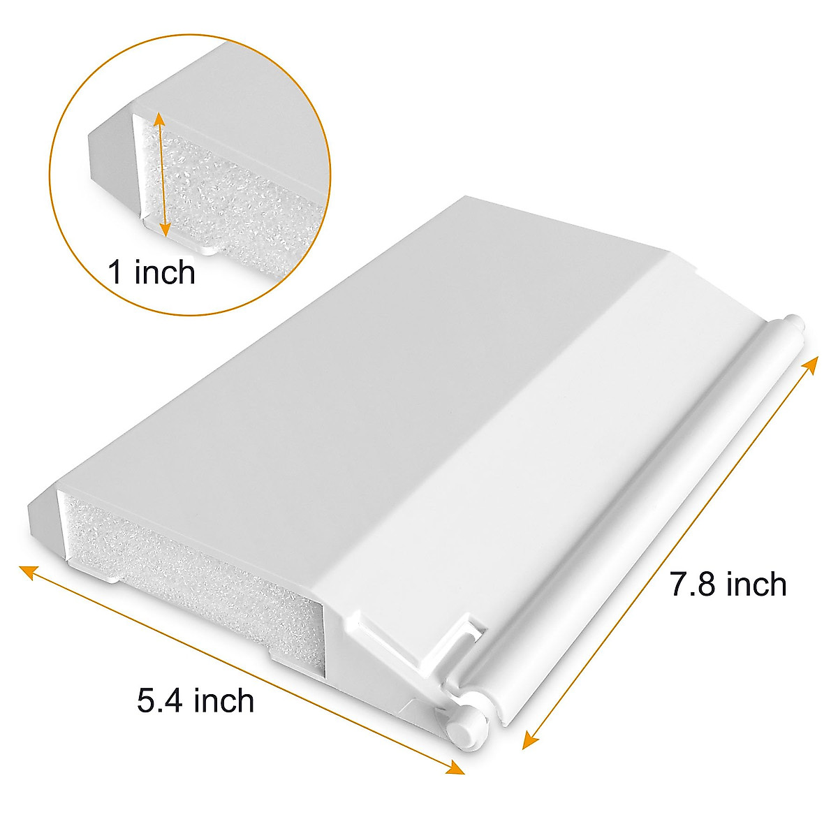 Porscan SPX1082K Pool Skimmer Weir Door Fit for Hayward Pool Skimmer - Skimmer Door Flapper Weir Gate Assembly Compatible with Hayward SP1082 SP1083 SP1084 SP1085 SP1086 SP1075 SP1075T SP1076 Models