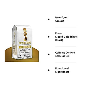 Organic Light Roast Whole Bean Coffee, The Best Espresso Beans from Peru - Fair Trade, Single Origin Mycotoxin & Mold Free Fresh Peruvian Purity | Super Healthy Arabica for Peak Performance - Low Acid