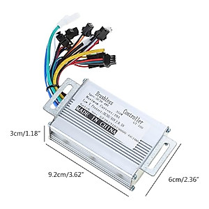 36v/48v 350w BLDC Electric Scooter Controller E-Bike Brushless Speed Driver and LCD Display One Set Great Performance 36V/48V 350W BLDC Electric Scooter Controller