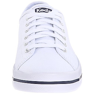 Keds Women's Kickstart Fashion Sneaker,White,8 M US