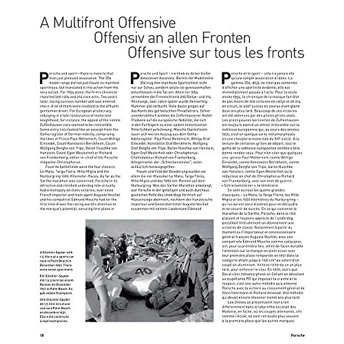 Porsche (English, German and French Edition)