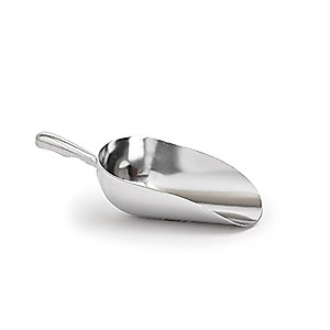 38 Ounce Bar Ice Scoop, Dry Bin Scoop, Dry Goods Scoop, Candy Scoop, Spice Scoop, Aluminum by Royal Industries, , Commercial Grade