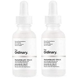 2 Packs of The Ordinary Niacinamide 10% + Zinc 1% 30ml
