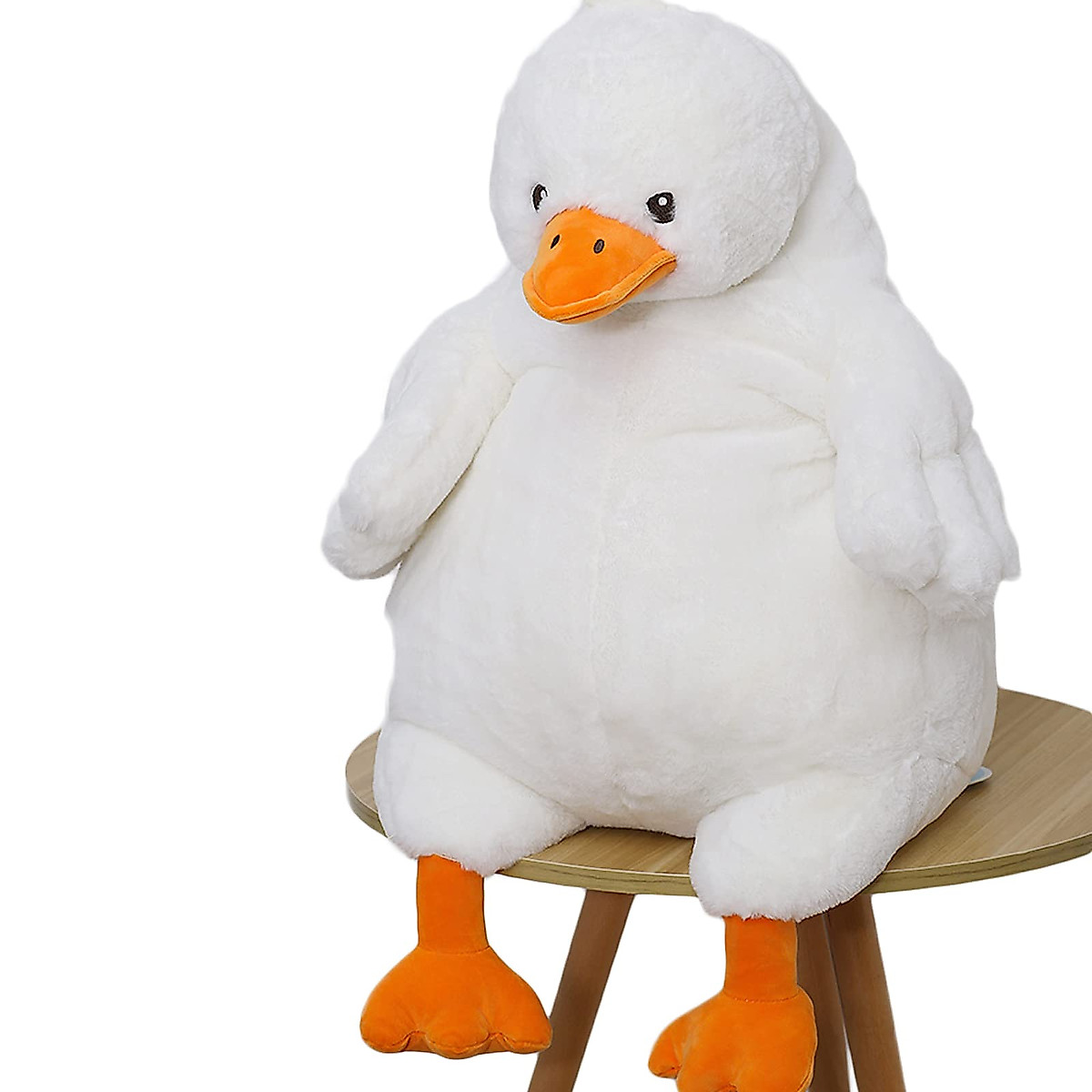 ronivia Duck Weighted Stuffed Animals, 17" 3.5 lbs Weighted Duck Plush Toy Large Weighted Plush Animal Pillow Gifts for Boys and Girls