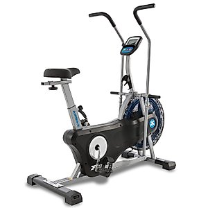 XTERRA Fitness AIR350 Air Bike Ergonomic Design, Comfortable Padded Seat, Heavy Duty Fitness Bike