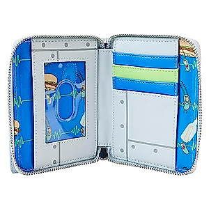 Loungefly SpongeBob SquarePants Plankton Wallet, Faux Leather, Multicolor, Unisex