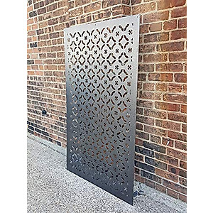 East1US - Privacy Screen Metal Garden Fence Decor Art