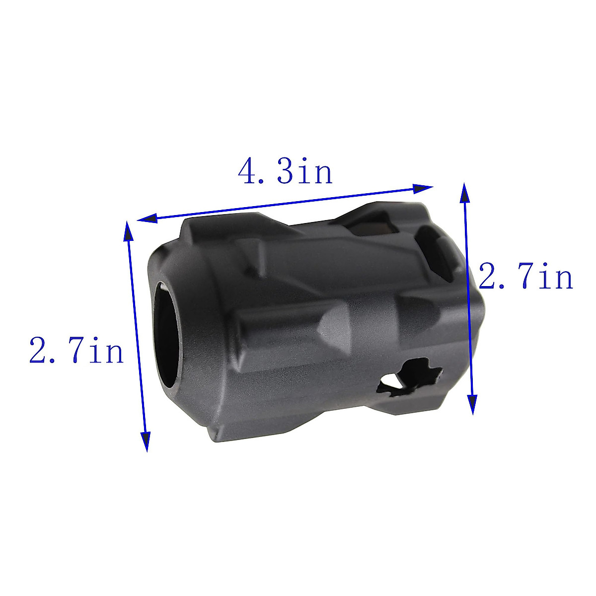 VIGORVIL 49-16-2554 Protective Boot M12 FUEL Fits 1/2 3/8in Stubby impact wrenches Impact Driver Protective Boot Compatible with model 2554-20 2555-20 and 2555P-20