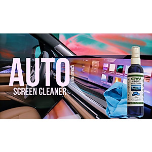 GW Deluxe Magic Screen Cleaner Kit for Ultra HD 4k HDR OLED TV, Laptop and Tablet Screens with 2 Premium Microfiber Cloths and Larger Spray Bottle