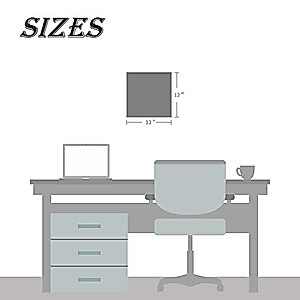 White Cow Picture Wall Art: Abstract Animal Artwork Painting on Canvas for Bathroom (12" W x 12" H, Multiple Sizes/Material)