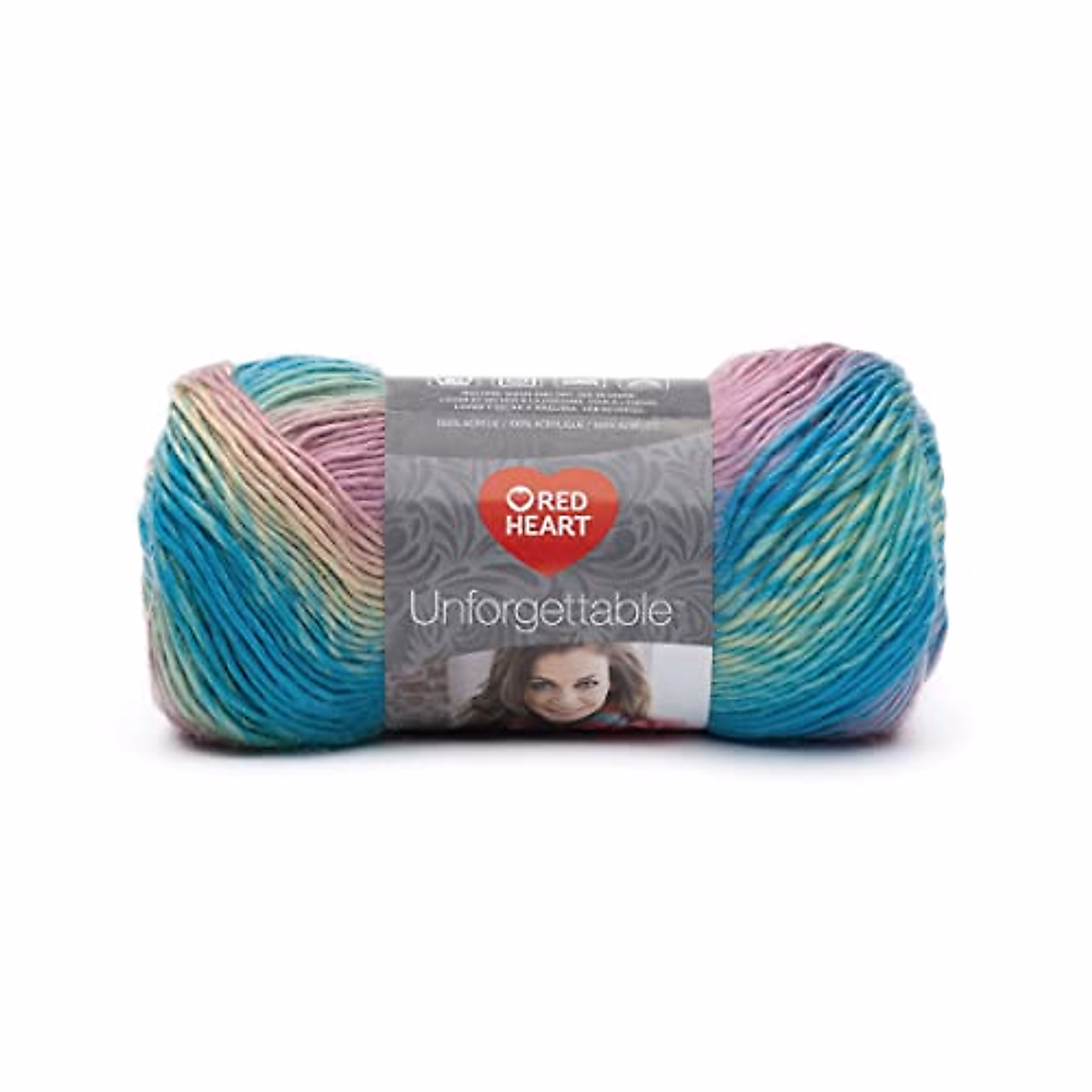 Red Heart Boutique Unforgettable Candied Yarn - 3 Pack of 100g/3.5oz - Acrylic - 4 Medium (Worsted) - 270 Yards - Knitting, Crocheting & Crafts