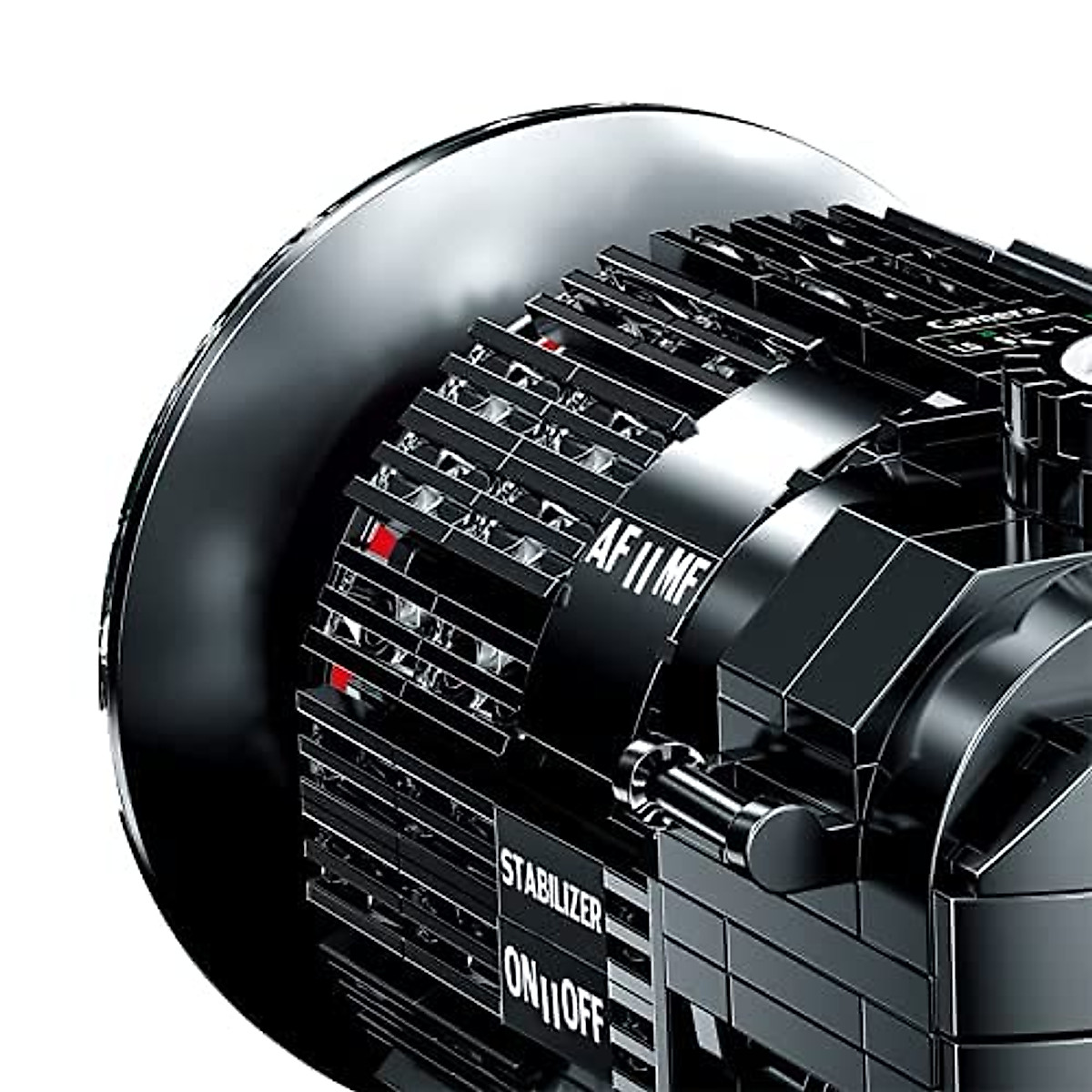 NC Uvini Building Blocks Camera, DIY STEM Toys, Building Construction Brick Set Best Gift for Adult, Teens, Collectible Model Digital Camera to Build 813pcs