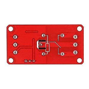 Aoicrie 5Pcs DC 5V 1 Channel Relay Module Board Shield with Optocoupler Isolation Support High or Low Level Compatible Development Board Trigger