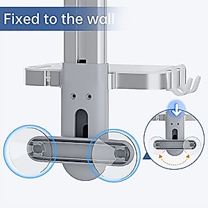 Kitstorack Shower Caddy Over Shower Head,3 Tier Aluminum Bathroom Hanging Shower caddy,Bathroom Accessories Storage Rustproof Shower Shelves with Soap Holder Razor Holder for Bathroom Organizer