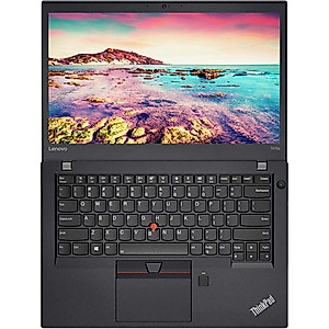 Lenovo Thinkpad T470s 14 FHD Display Intel Core i7-6600U 2.6Ghz 8GB DDR4 RAM, 256GB SSD, Webcam, HDMI, 802.11AC, Windows 10 Pro(Renewed)