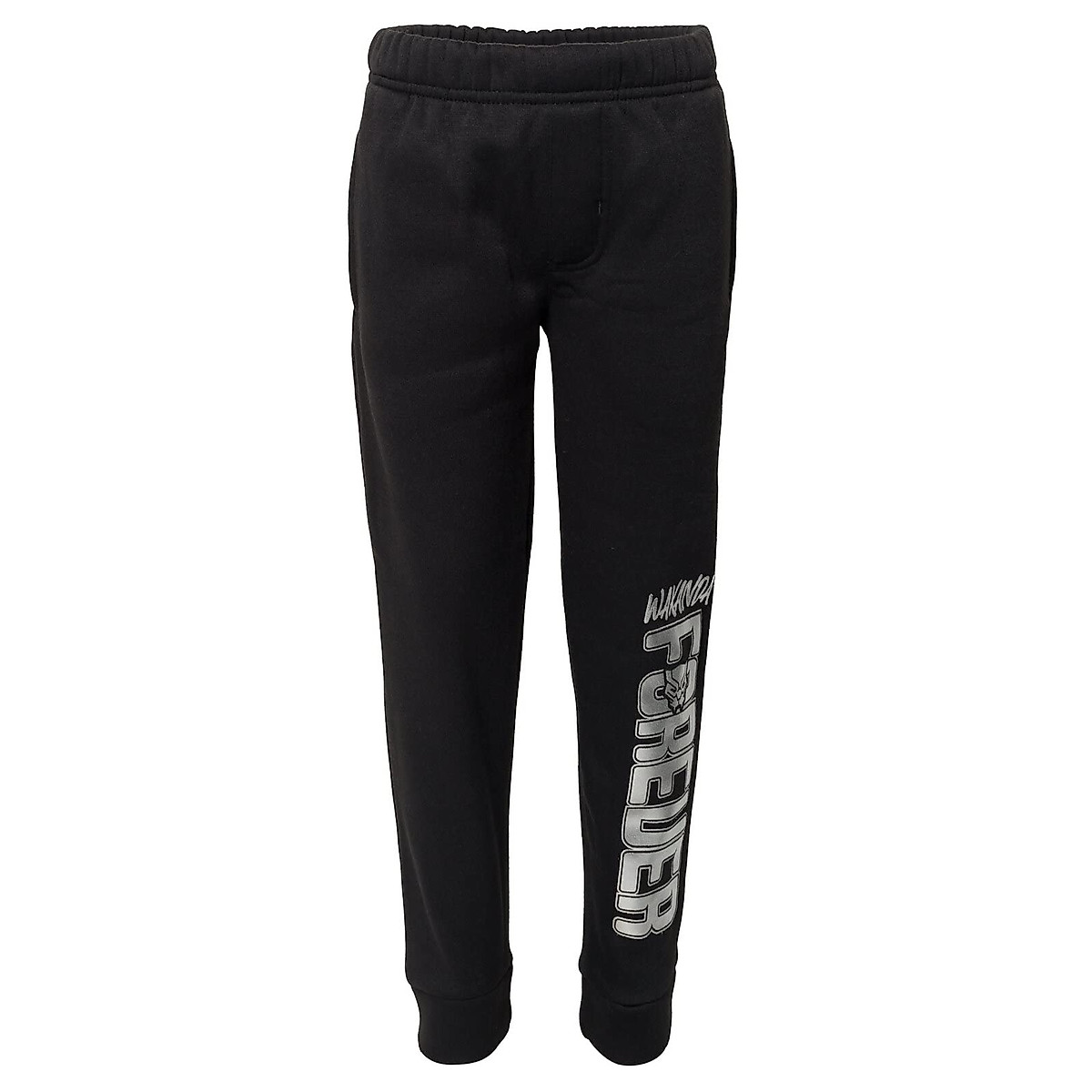 Marvel Avengers Black Panther Little Boys Fleece Athletic Pullover Hoodie and Pants Outfit Set 7-8