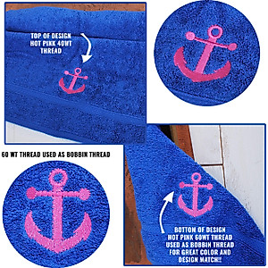 Threadart 60 Weight Micro Embroidery Thread | Fine Line Lettering & Bobbin Thread | 1000m Spools - 30 Colors Available - Christmas Red