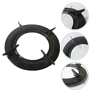 SOLUSTRE 1PC gas stove bracket Wok Support gas stove rack gas trivet wok burner Cooktop Range Pan fry pan replacement stove grates gas cooker rack gas range rack iron milk pot gas