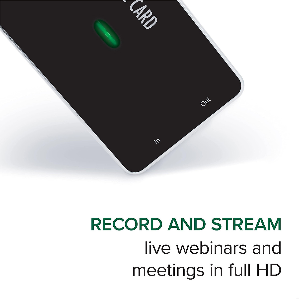 Plugable HDMI Video Capture Card, USB 3.0 or USB C, Record, Stream and Go Live with DSLR, 1080P 60FPS with HDMI Pass Through - Compatible with Windows, Mac OS, Linux, OBS Streaming