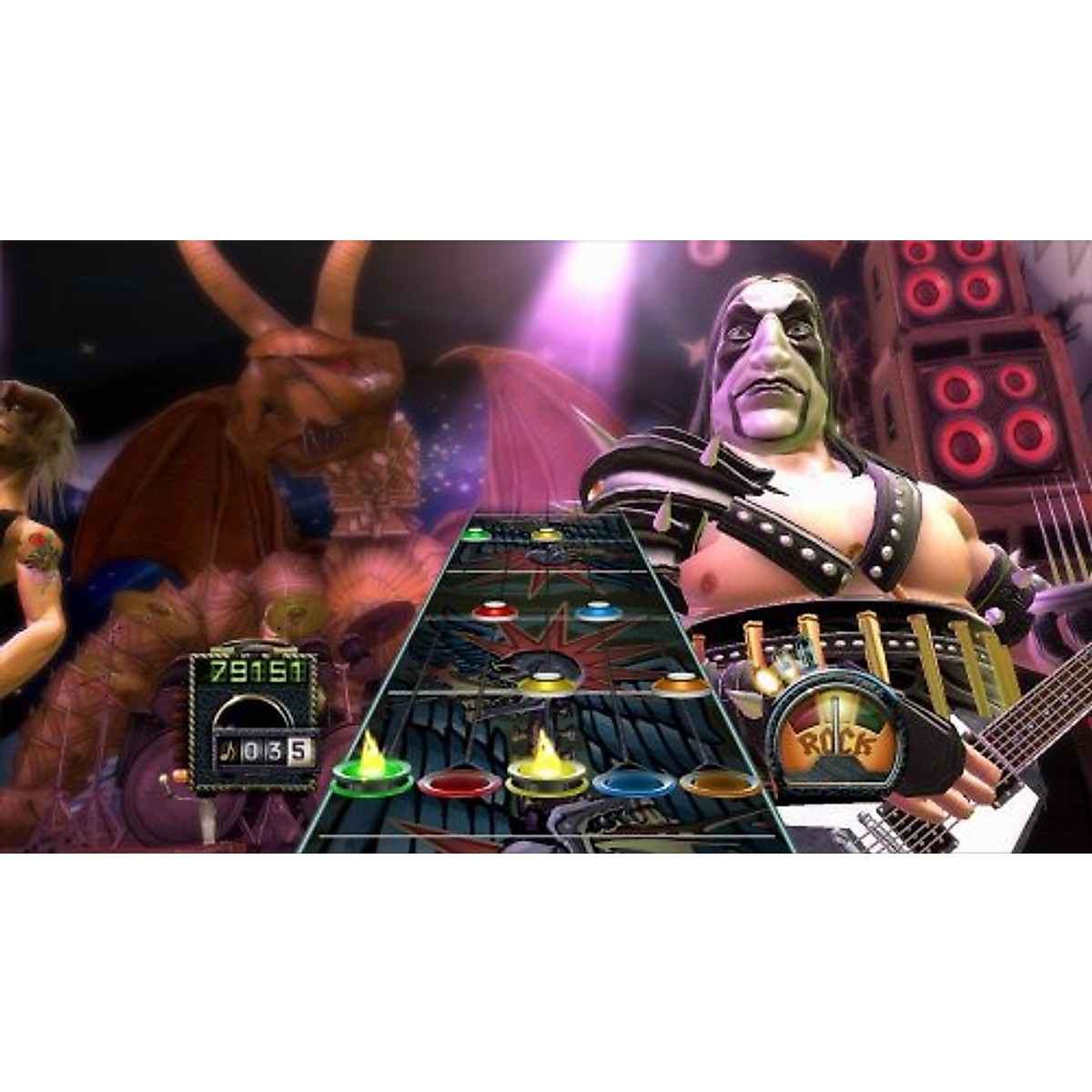 Guitar Hero III: Legends of Rock - PS2 (Renewed)