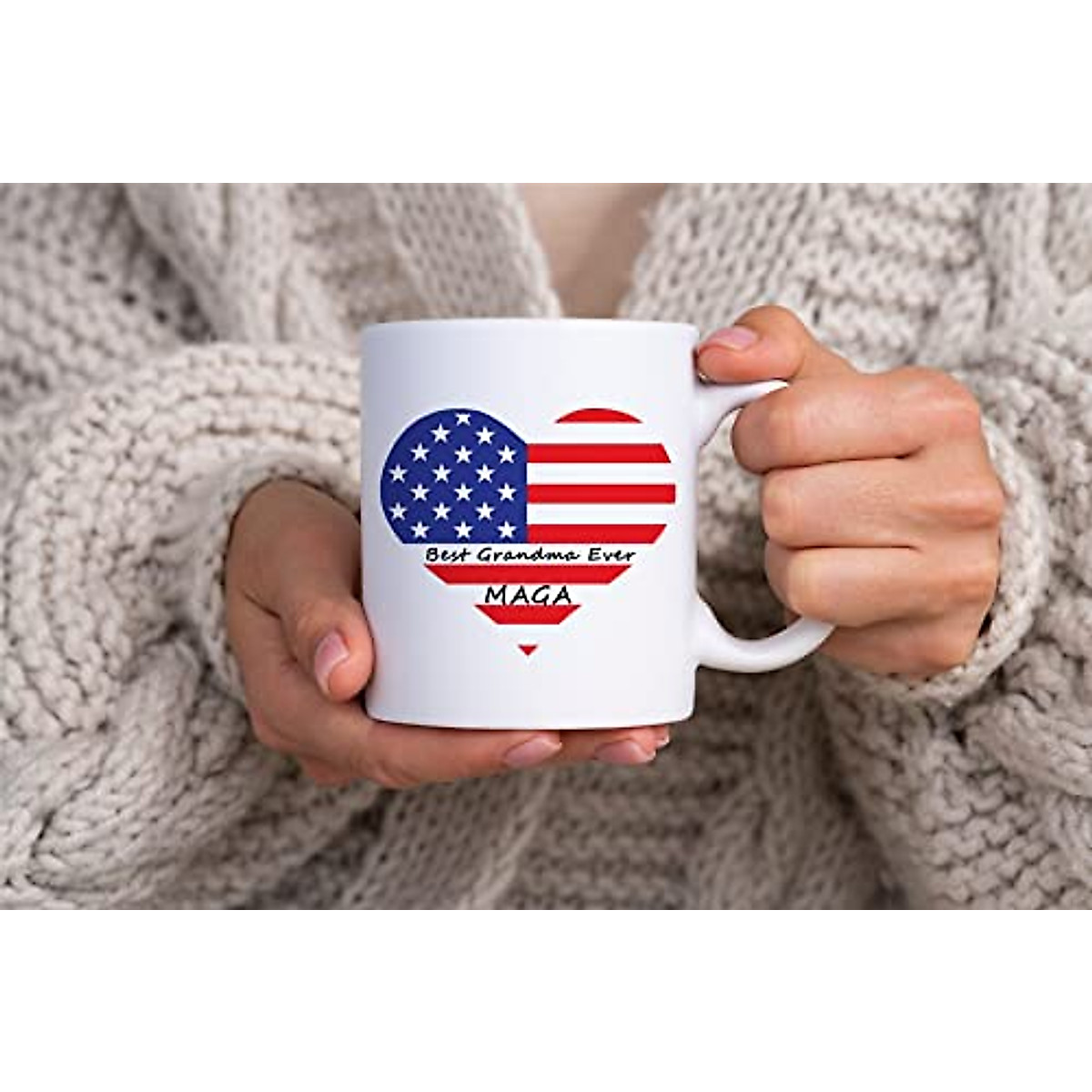 Qsavet Best Grandma Gifts, You Are A Great Grandma Coffee Mug, Birthday Christmas Retirement Mothers Day Gifts For Grandma, New Grandma Gifts,11oz Tea Cup Grandmother Gift From Daughter Son Grandkids