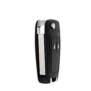2 Bottons Remote Key Fob Key Case Key FOB Replacement Compatible with Opel Astra J Corsa E Key