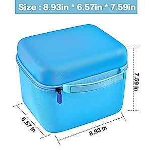 Case Comaptible with Toniebox Audio Player Starter Set and for Tonies Figures Characters. Toy Story Storage Organizer Carrying Holder for Headphones, Charging Station and Accessories (Box Only) -Blue