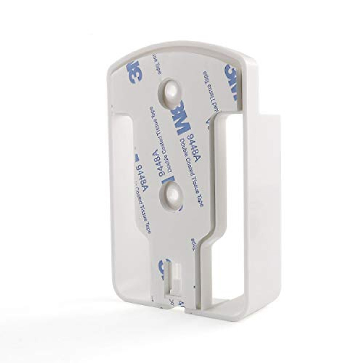 E-outstanding Remote Control Rack Holder White Wall-Mounted Organizer Self Adhesive Media Storage Box Case for Air Conditioner Controller